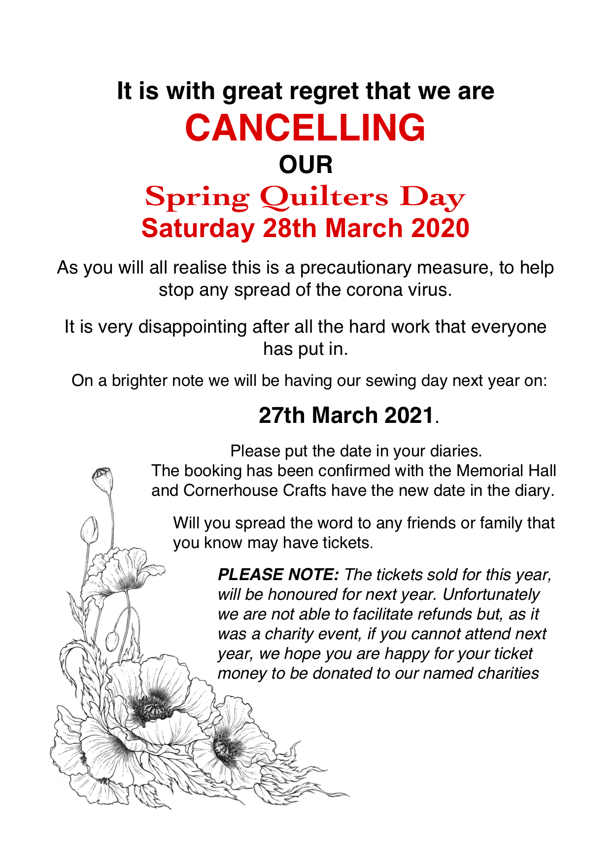 Poppydown Quilters | Patchwork group in Swindon